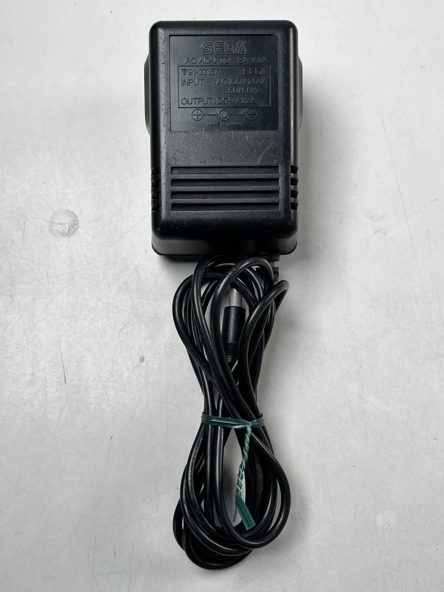 【傷や汚れあり】♪【中古】SEGA MEGA DRIVE ACアダプタ SA-160A ② セガ メガドライブ 電源 ケーブル 動作未確認 ...