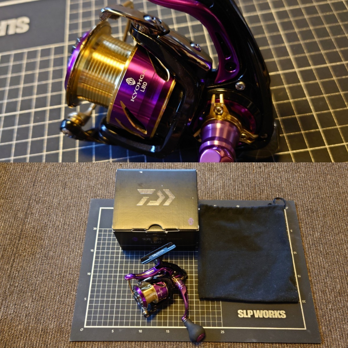 【目立った傷や汚れなし】超希少美品 18 鏡牙 KYOGA LBD レバーブレーキ ハイパーデジギア Hyper Digigear SLP RCS サンライン バラサン トーナメント 競技の ...