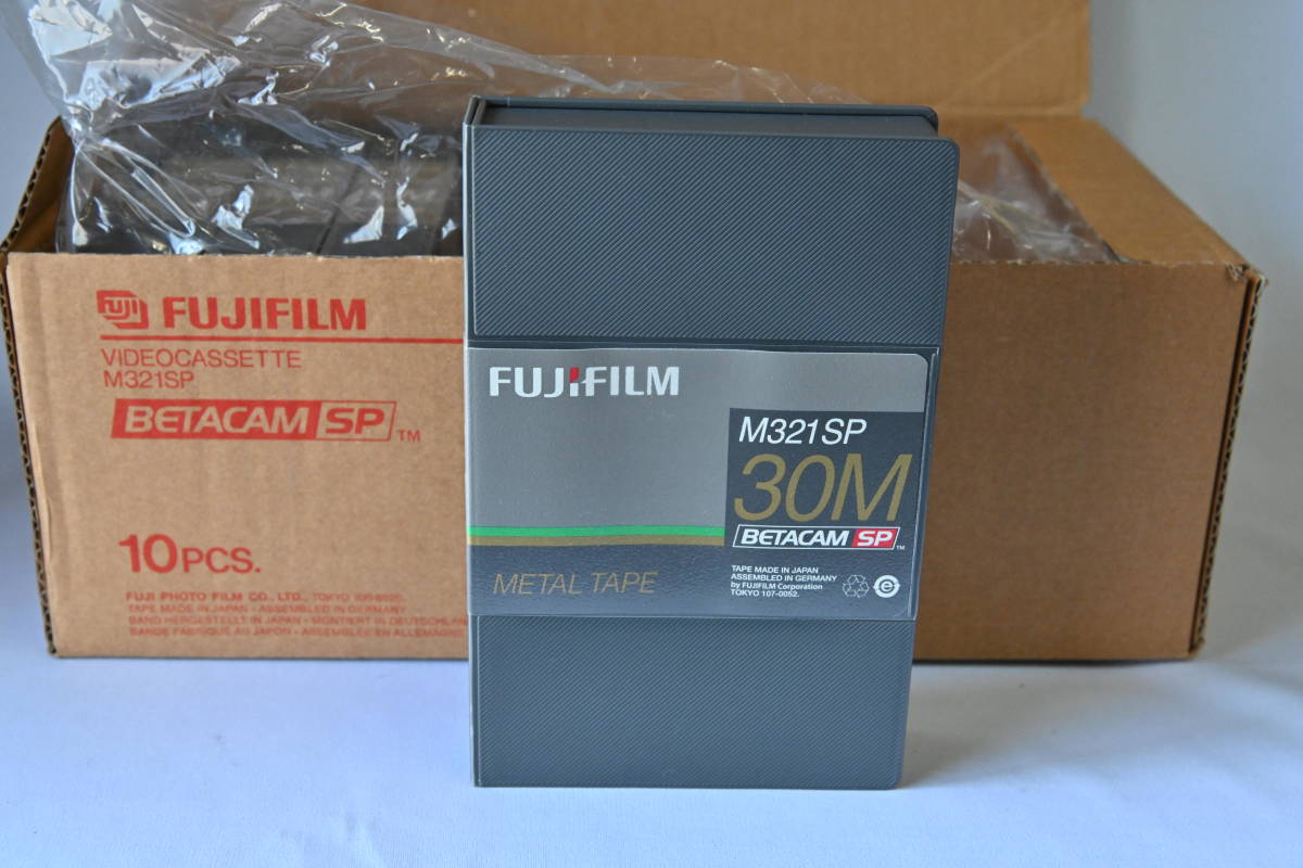 【未使用】★新品:未使用 FUJIFILM BETACAM ベータカムSPテープM321SP-30M―4本セットの落札情報詳細 - ヤフオク落札価格検索 オークフリー