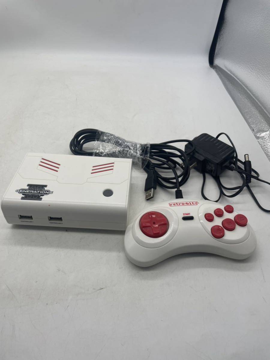 【やや傷や汚れあり】レトロビットジェネレーション3 Retro-bit GENERATIONS3 ゲーム機本体 コントローラー 懐かしゲーム ...