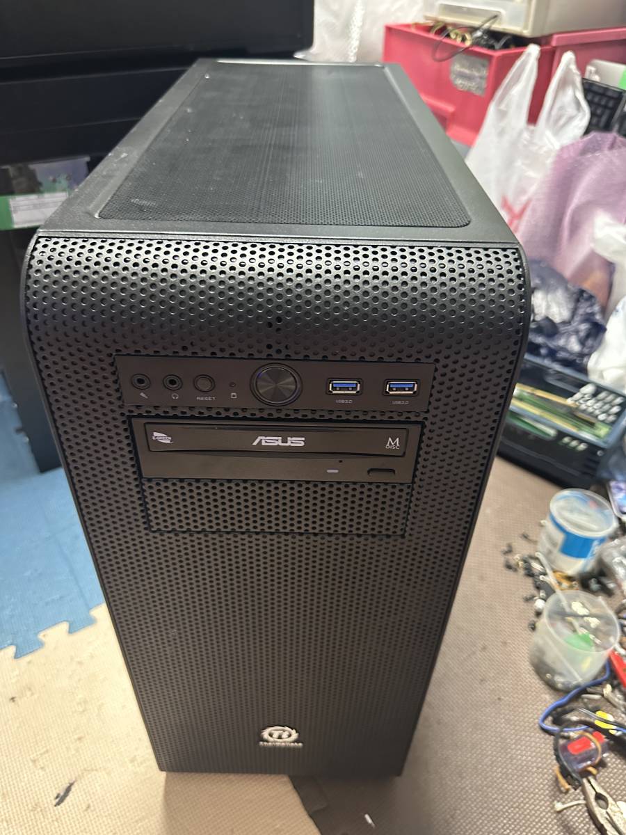 【やや傷や汚れあり】ゲーミングPC ASUS Thermaltake Case/Intel Core i7-7700K 4.2GHZ/RAM ...