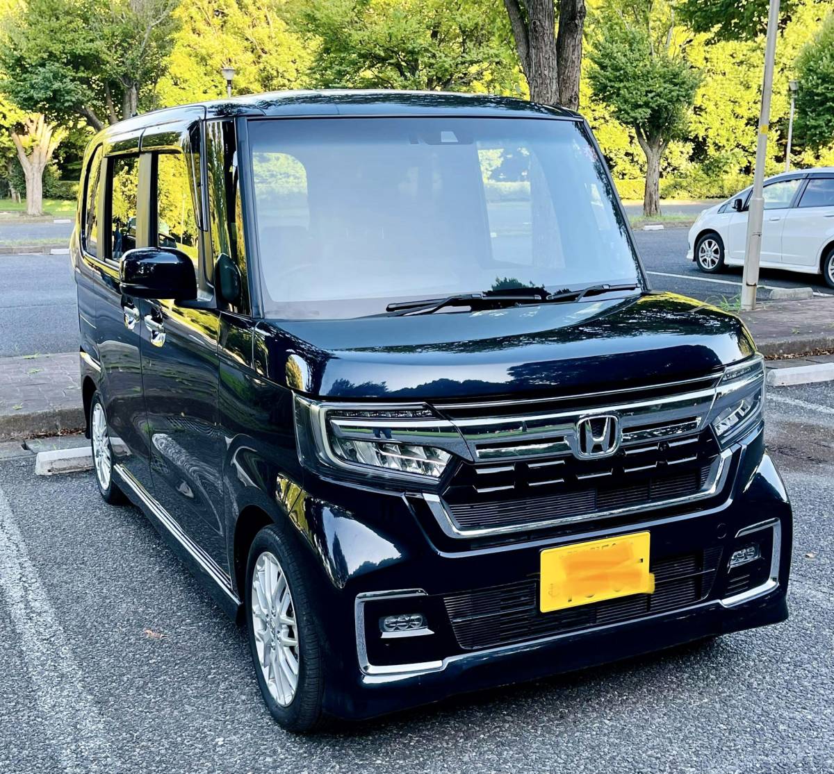 【走行距離 10,850 km】R3年式12月★ホンダ★NBOX★CustomL ターボ ★ 車検令和7年9月まで★走行1.1万KM★ETC ...
