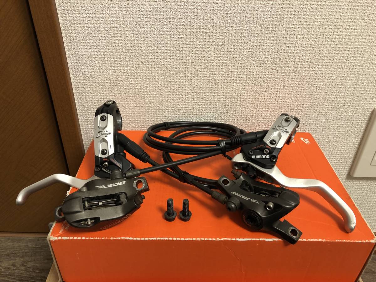 【傷や汚れあり】シマノ SAINT BR-M800 XT BL-M775 ディスクブレーキ 前後セット SHIMANOの落札情報詳細 ...