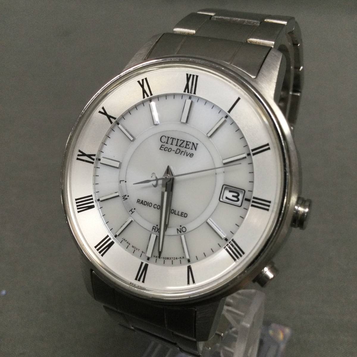 【傷や汚れあり】050901 242400 CITIZEN シチズン 腕時計 ウォッチ Eco-Drive エコ ドライブ H415 ...