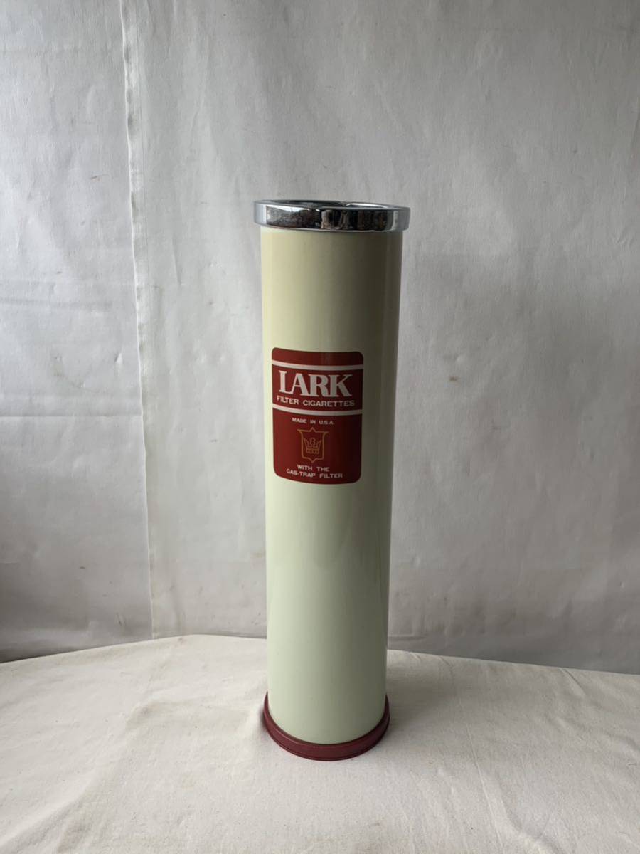 【傷や汚れあり】MADE IN USA LARK アイアン製スタンド灰皿 店舗什器インテリアディスプレイ古道具アンティークビンテージ ...