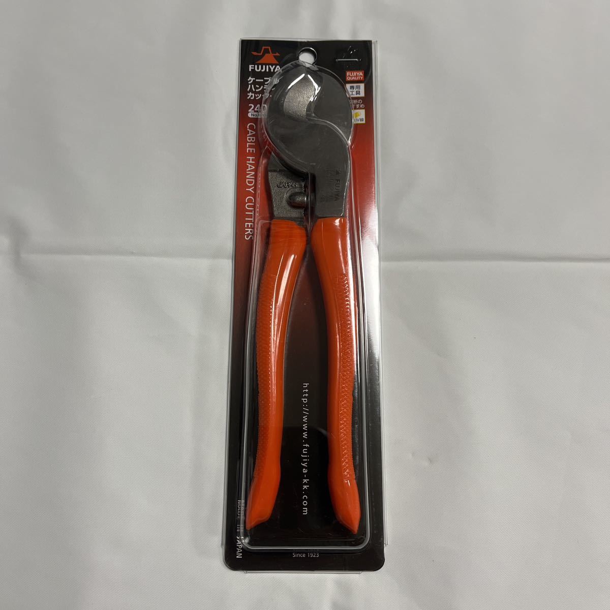 【未使用】新品未使用 未開封 FUJIYA フジ矢 ケーブル ハンディー カッター 240mm ②の落札情報詳細 - ヤフオク落札価格検索 オークフリー