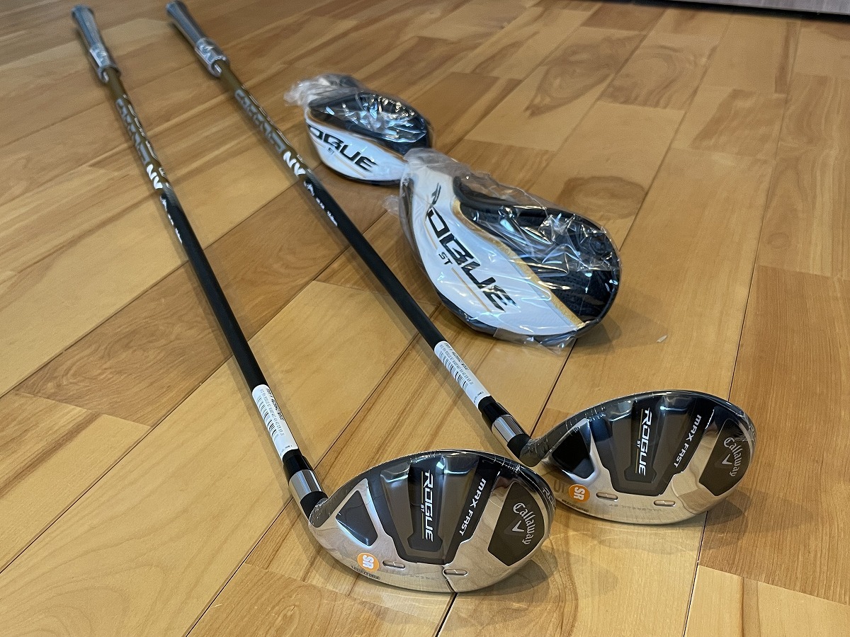 【未使用】新品未開封 ROGUE ローグ ST MAX FAST ユーティリティ 4U 5U 2本セット SPEEDER NX 40 SR 2022の落札情報詳細 - ヤフオク落札価格検索 ...