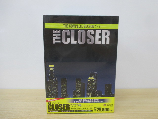 【未使用】9292F THE CLOSER クローザー COMPLETE SEASON コンプリート・シーズン 1-7 初回限定生産 DVD ...