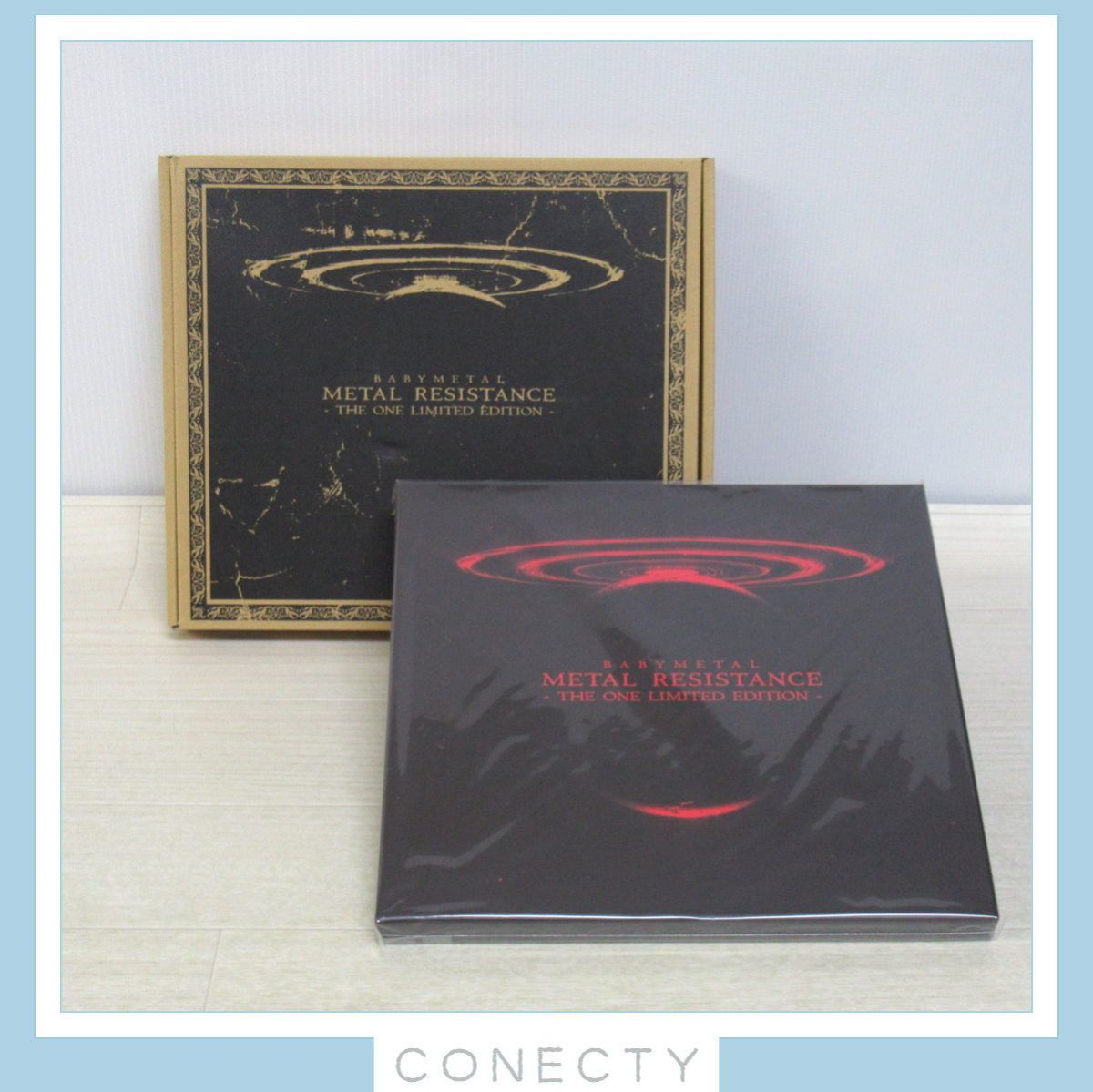 【未使用に近い】未開封★BABYMETAL「METAL RESISTANCE -THE ONE LIMITED-」CD＋Blu-ray【J4 ...