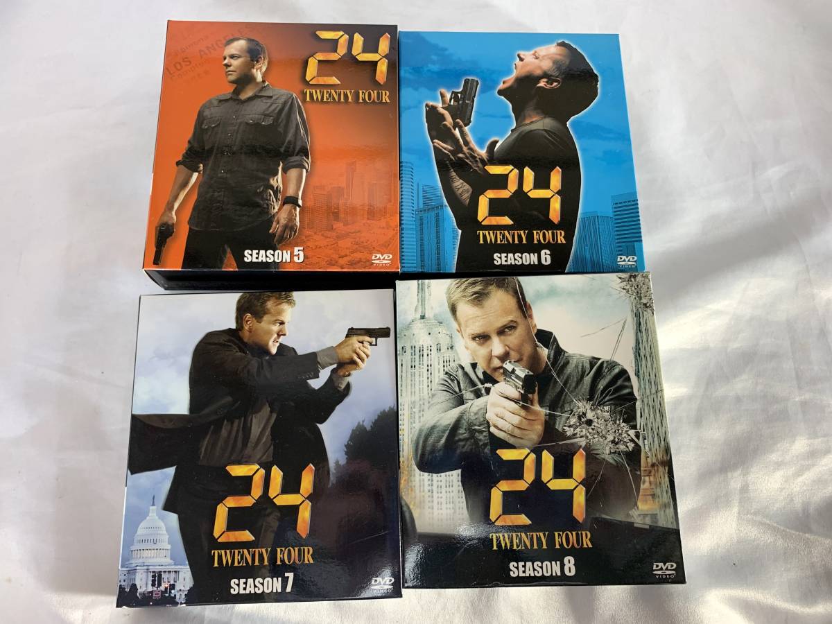 【やや傷や汚れあり】まとめ 24-TWENTY FOUR season5-8 DVD コンパクトBOX キーファー・サザーランドの落札情報詳細 ...