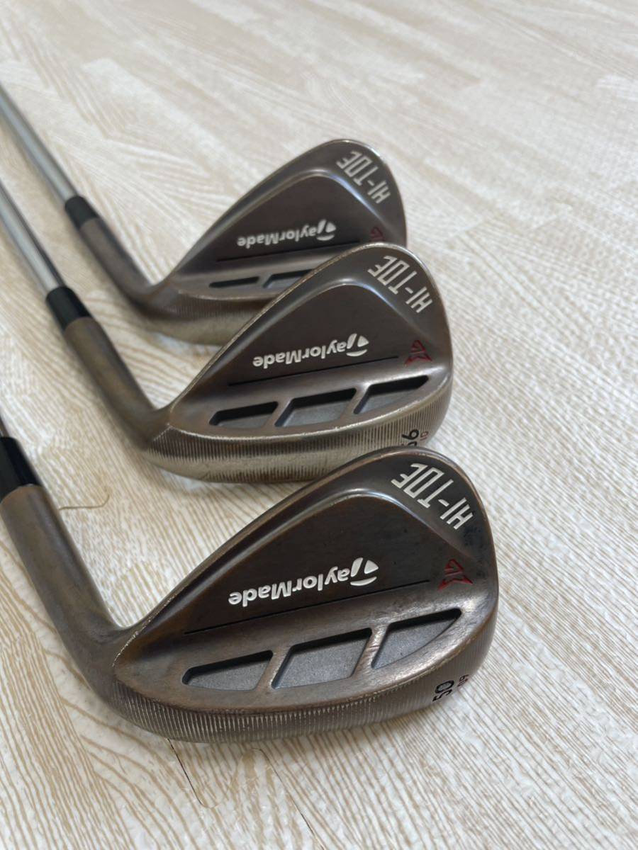 【やや傷や汚れあり】テーラーメイド ウェッジ セット ハイトゥ 50° 56° 60° AW SW LW ダイナミックゴールド S200 DG ゴルフプライド 3本セット の落札情報詳細 ...