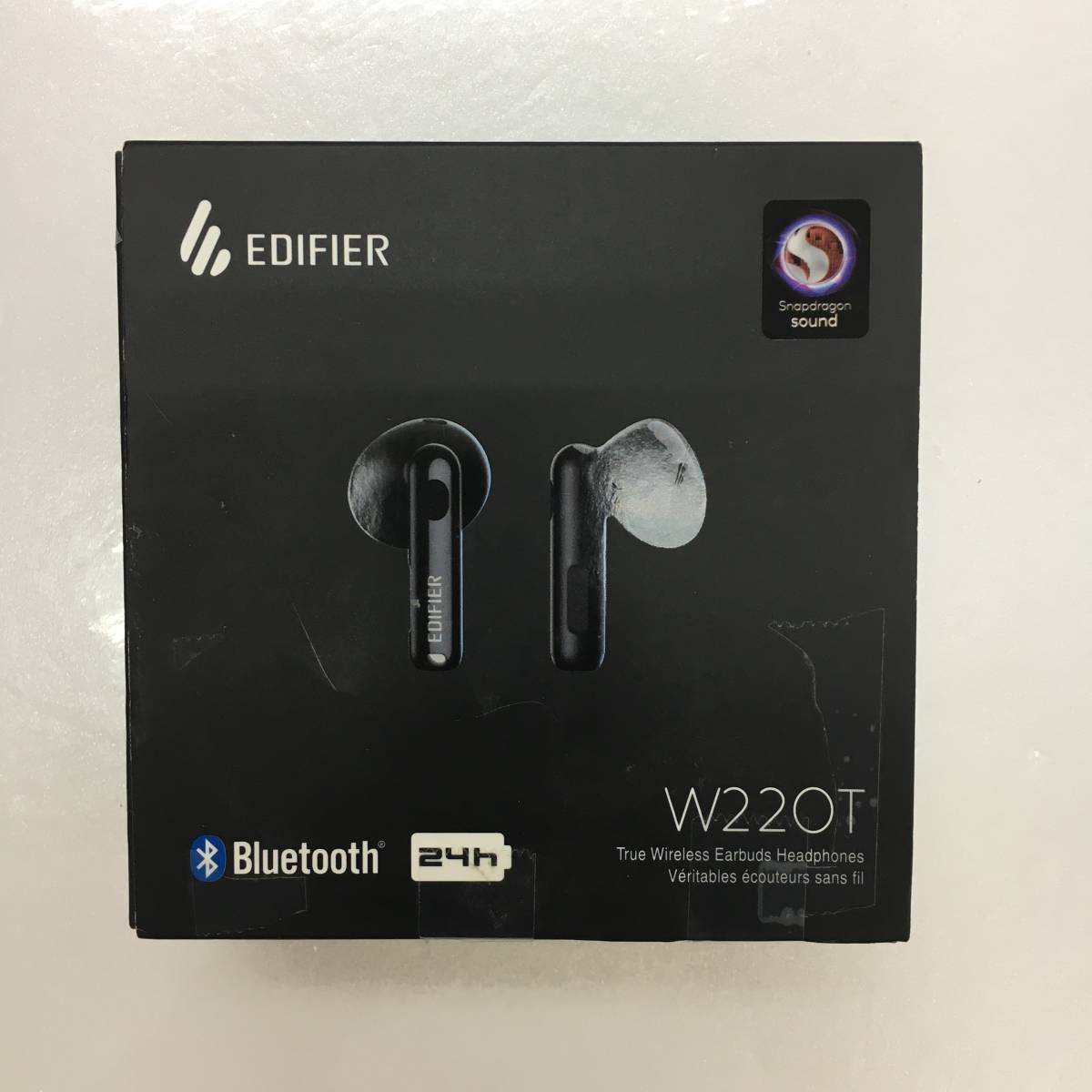 【目立った傷や汚れなし】【1円オークション】 Edifier W220T ワイヤレスイヤホン Snapdragon Sound ...