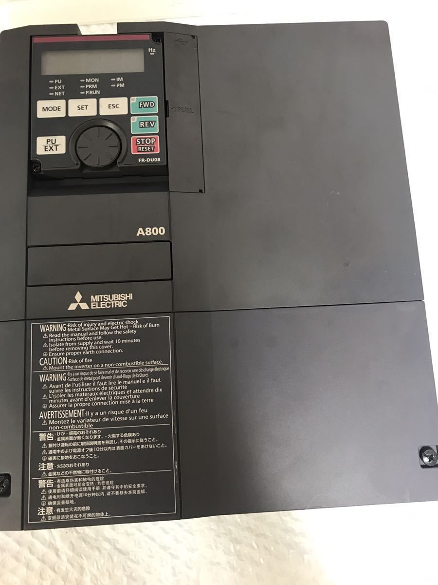【やや傷や汚れあり】中古美品三菱電機インバーター FR-A820-7.5K-1動作保証 [インボイス発行事業者] B-1の落札情報詳細 - ヤフオク落札価格検索 オークフリー