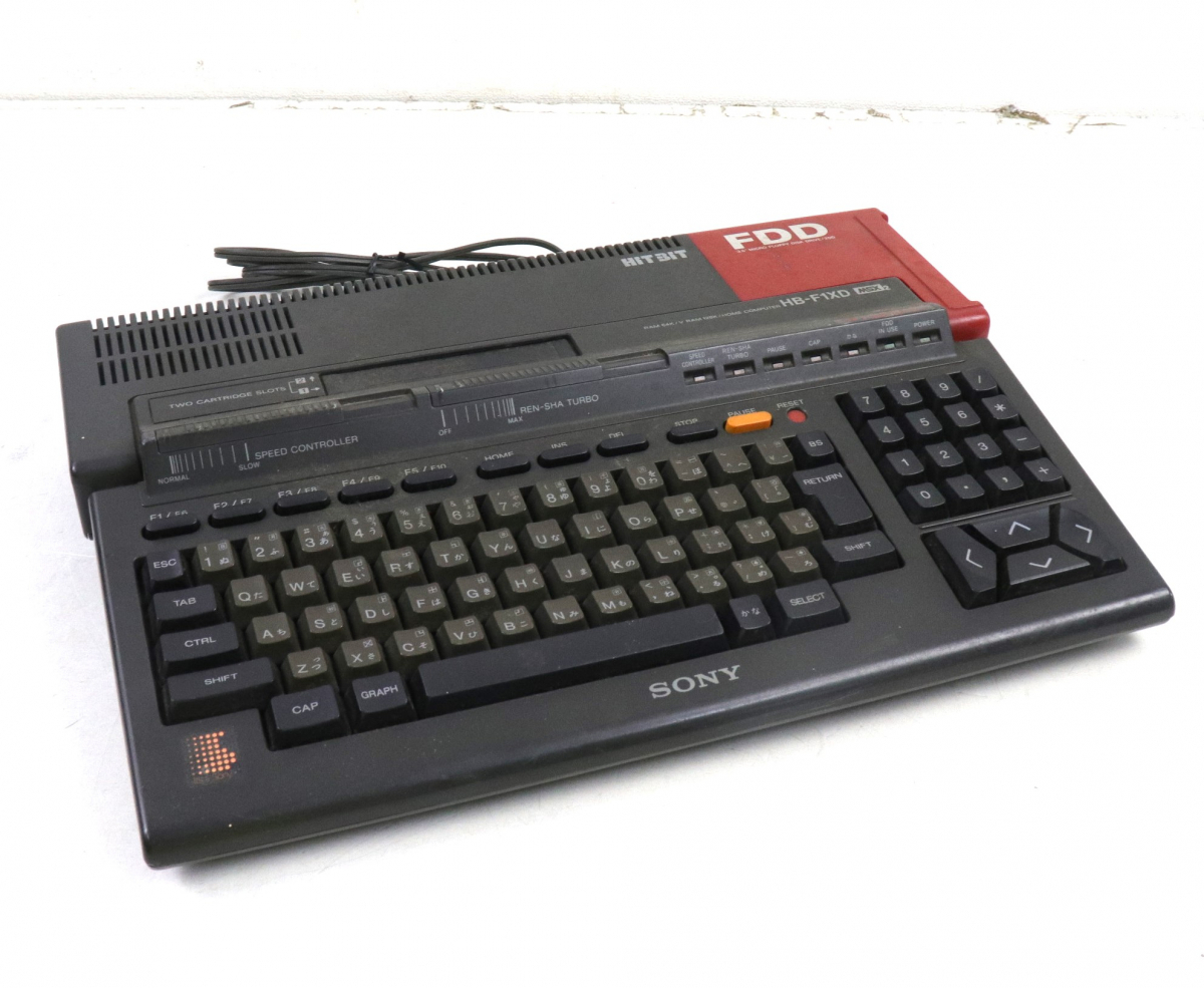 即決有★MSX2★ソニー HITBIT HB-F1XDmk2 即決にてメタルギア付の落札情報詳細 - ヤフオク落札価格検索 オークフリー