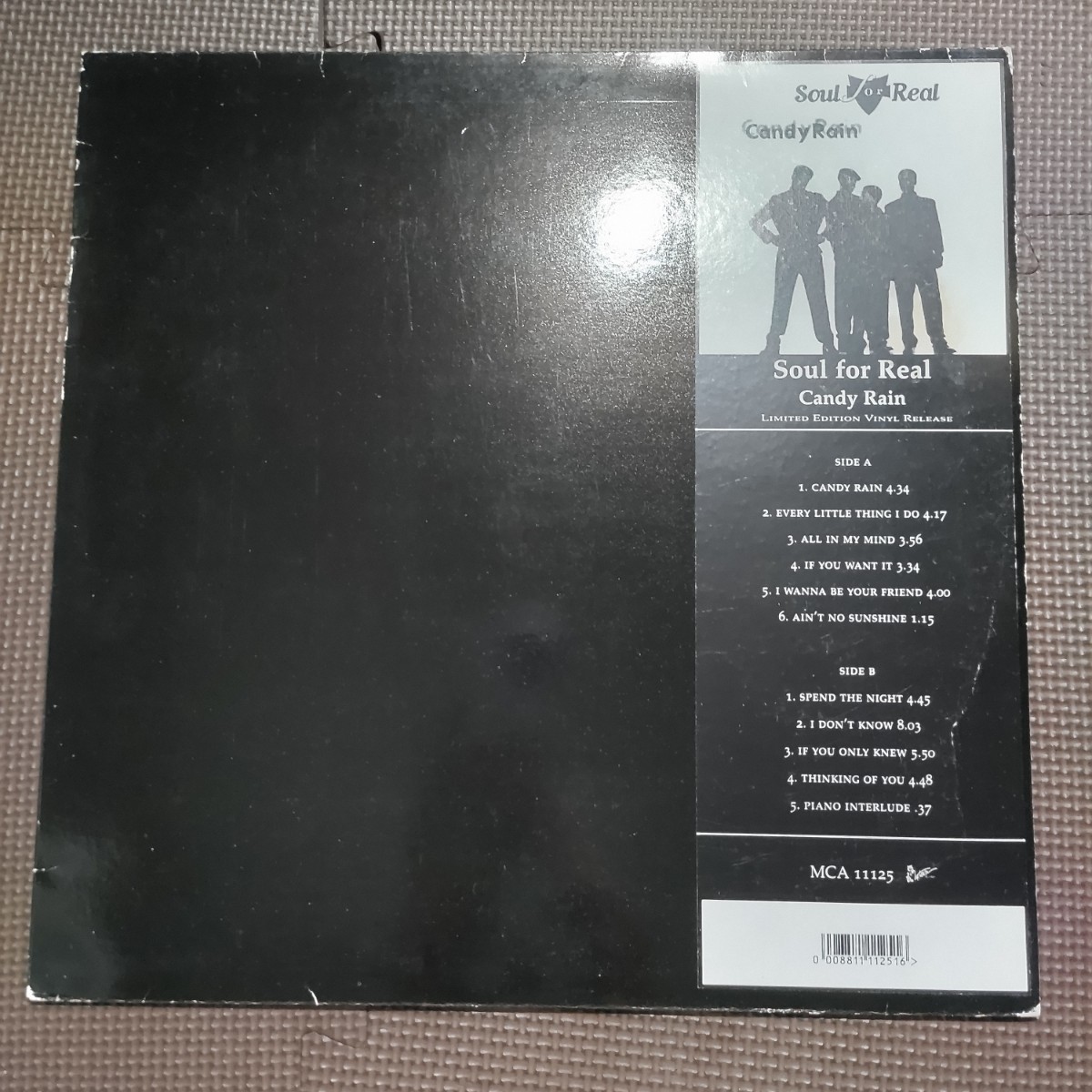 【傷や汚れあり】英盤1LP Soul for Real / candy Rain MCA 11125の落札情報詳細 - ヤフオク落札価格検索 ...
