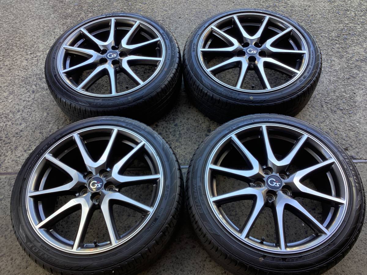 【傷や汚れあり】M6635 プリウス G's 純正 18インチアルミ＆215/45R18 夏タイヤ4本セット☆彡の落札情報詳細 - Yahoo ...