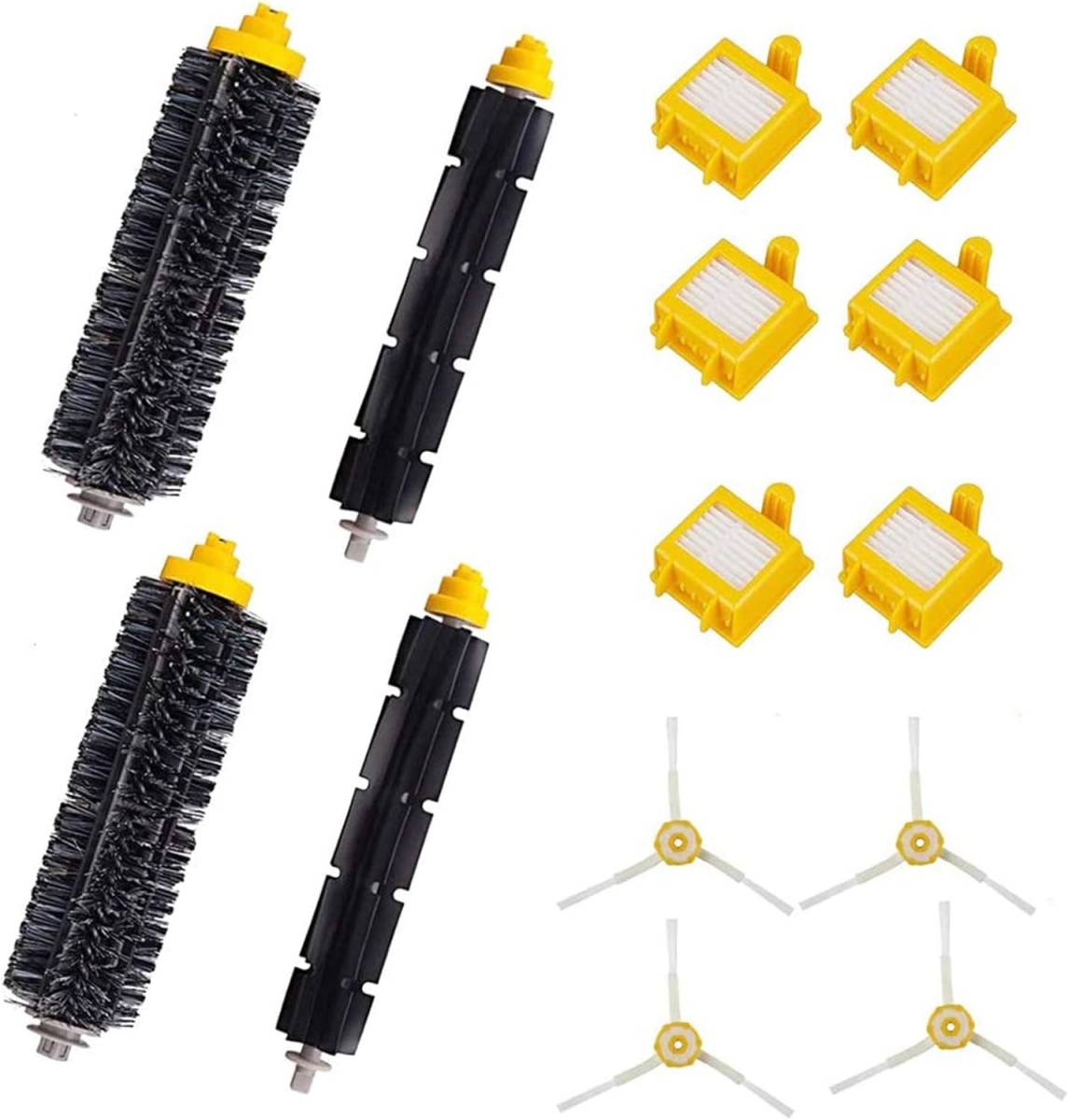 【未使用】ルンバ780 770 760 790 と互換性のある部品 フィルター ブラシ ロボット掃除機 700シリーズ 互換品 14点の落札情報詳細 - ヤフオク落札価格検索 オークフリー