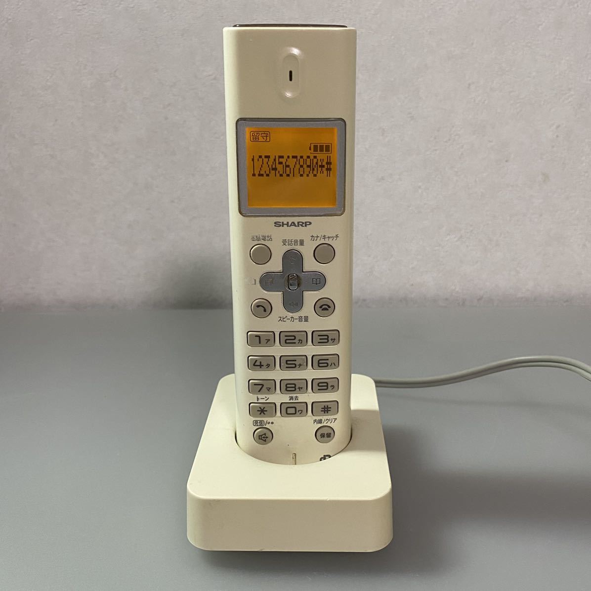 【傷や汚れあり】SHARP シャープ JD-KS11 子機 充電器付の落札情報詳細 - Yahoo!オークション落札価格検索 オークフリー