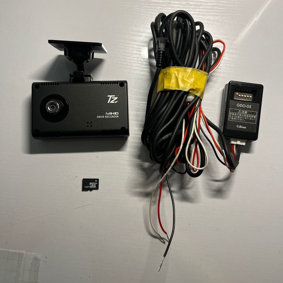 【やや傷や汚れあり】セルスター ドライブレコーダー TZ-D002 GDO-05の落札情報詳細 - ヤフオク落札価格検索 オークフリー