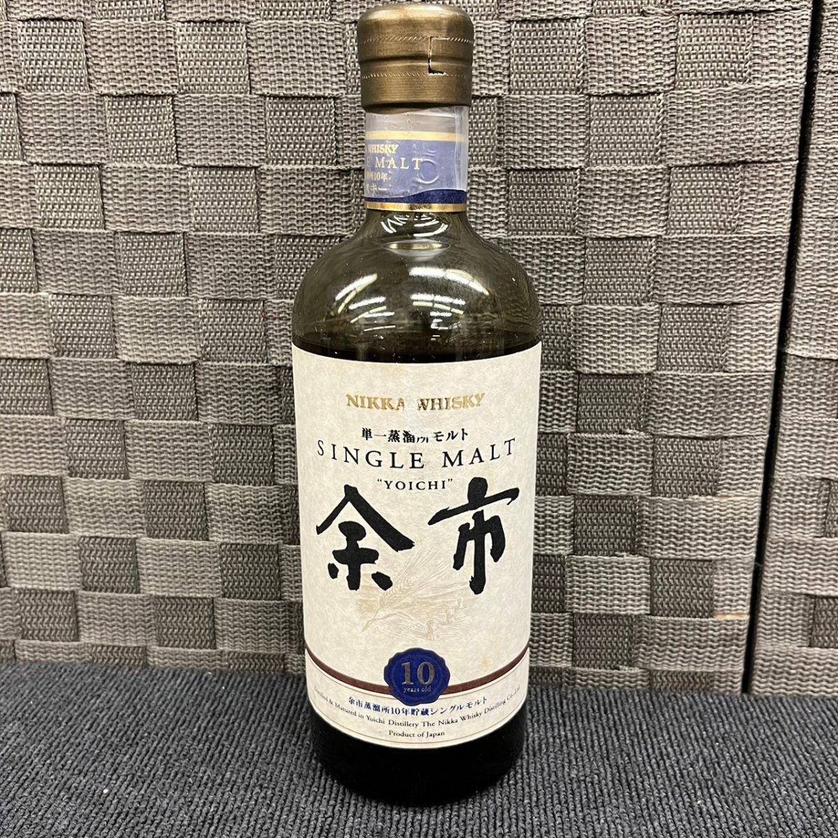 【傷や汚れあり】H281-C9-71 NIKKA WHISKY ニッカ ウィスキー 単一蒸留所 YOICHI 余市 10YEARS OLD ...
