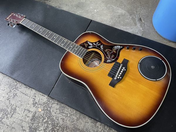 【傷や汚れあり】elfolk エルフォーク Efg 350 Global Corporation アコースティックギター ハードケース付