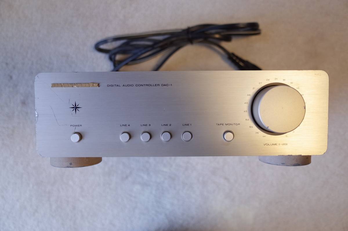 【目立った傷や汚れなし】MARANTZ マランツ DAC-1 【訳あり】こだわりの超高級部品で固めたラインアンプ 非磁性体の銅メッキシャーシを採用 重いです。の落札情報詳細 - Yahoo ...