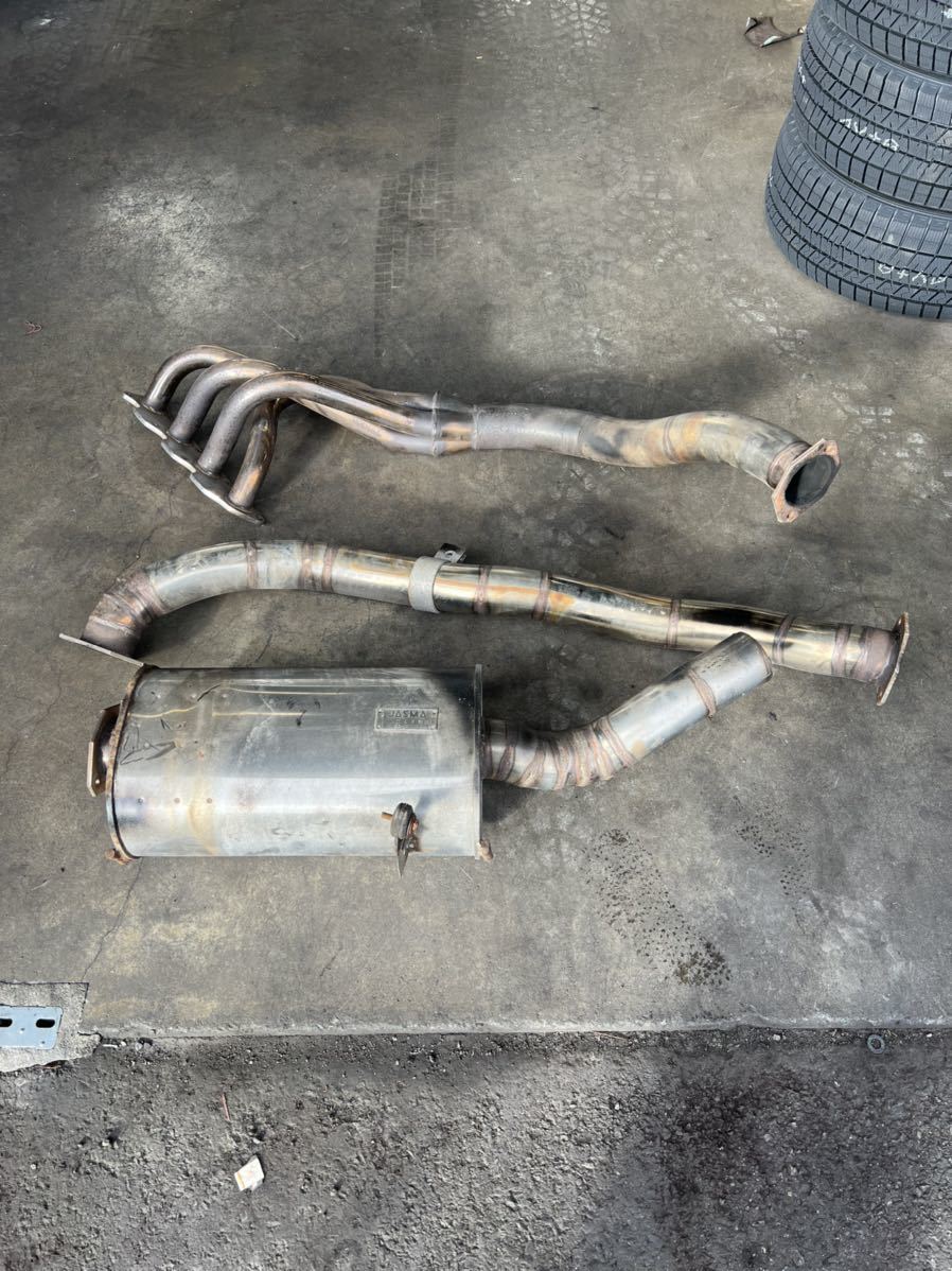 【傷や汚れあり】三菱ジープ j57 g54b マフラー タコ足の落札情報詳細 - Yahoo!オークション落札価格検索 オークフリー