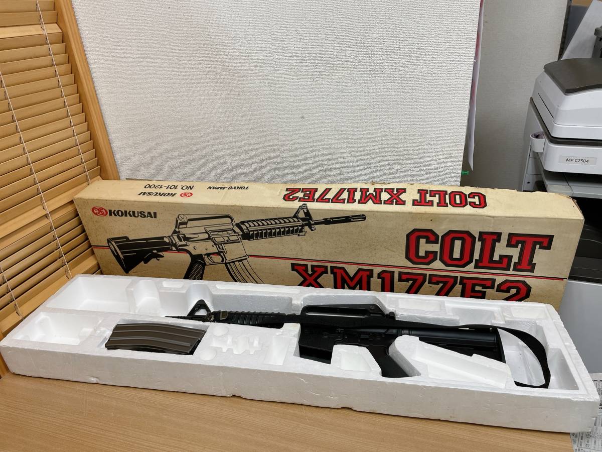 【傷や汚れあり】【COLT AR-15 PROPERTY OF US GOVT XM177E2 CAL 5.56MM 921981 モデルガン ...