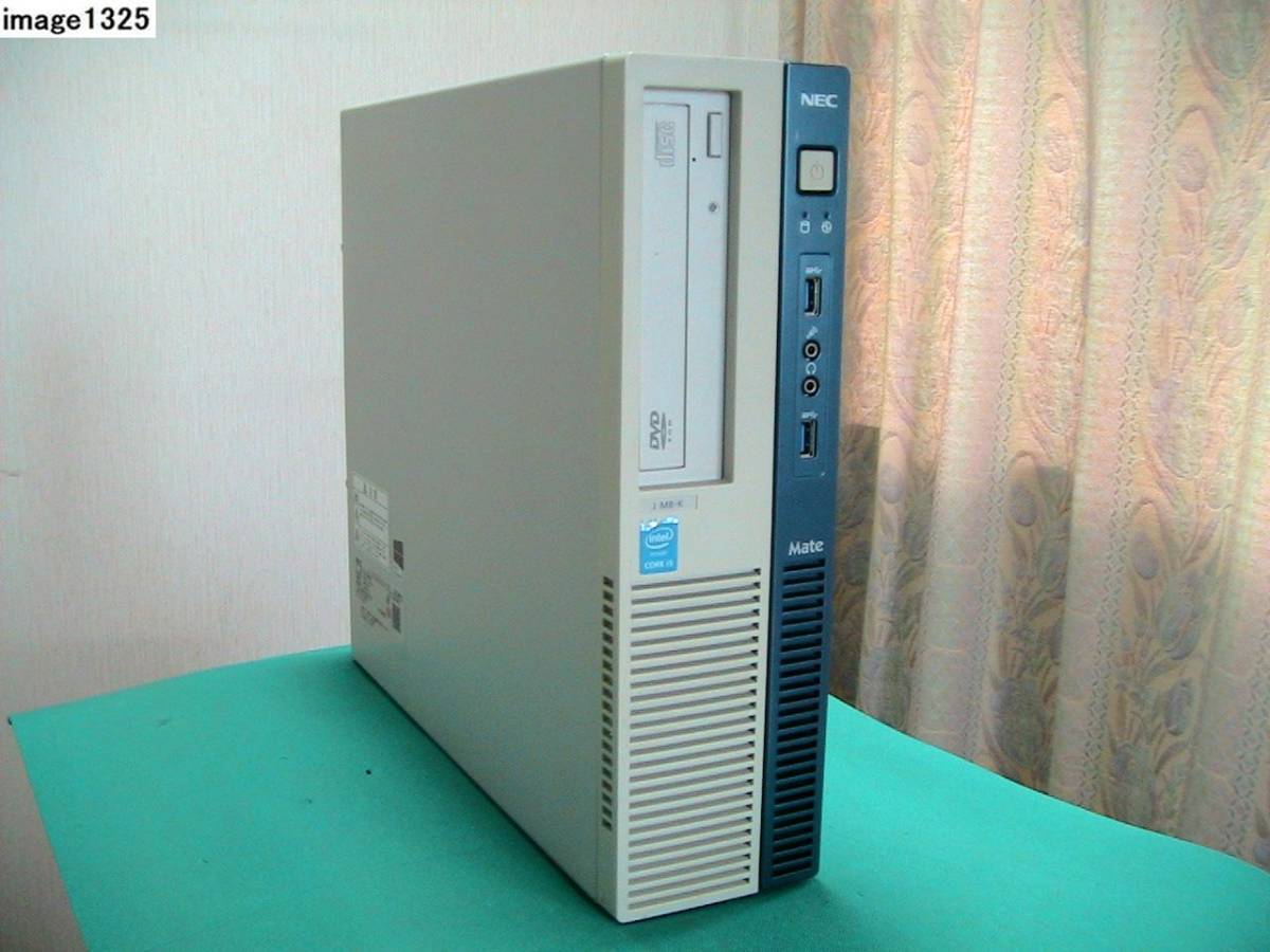 【やや傷や汚れあり】NEC Mate”MJ33MB-K” Core i5-4590 3.30GHz・8GB・Win 11 Pro 64bit ...