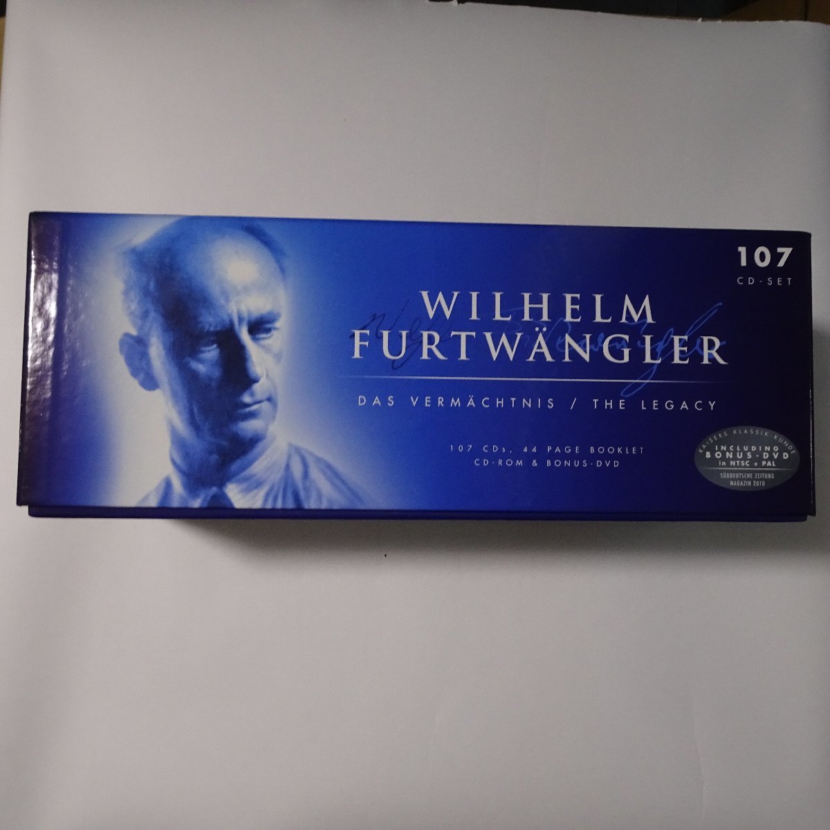 【やや傷や汚れあり】Q10056【ALL輸入盤!】フルトヴェングラー／ザ・レガシー Wilhelm Furtwangler - The Legacy 107CD+DVD+CD-ROM ②の落札 ...
