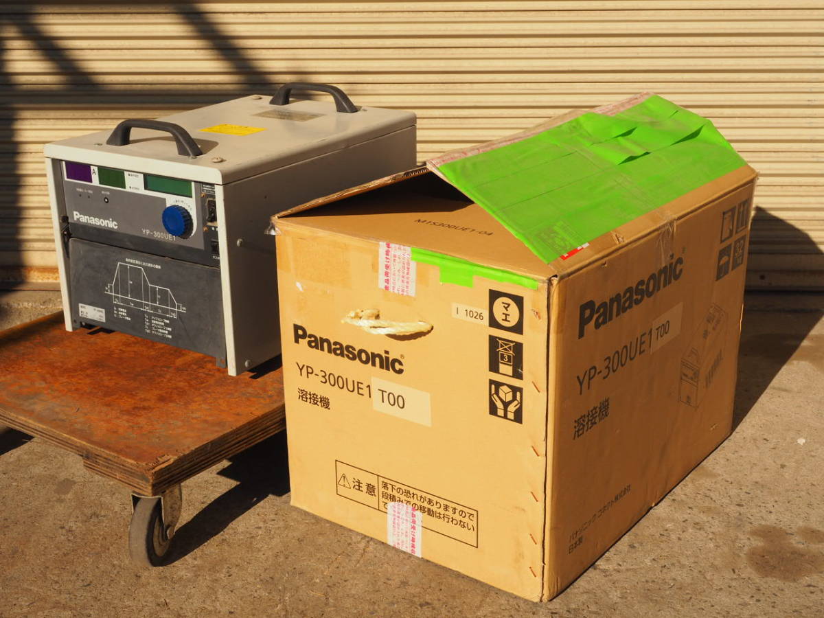 【傷や汚れあり】★ Panasonic パナソニック インバーター制御アークスポット溶接用電源 YP-300UE1 2004年製 溶接機 現状品の落札情報詳細 - ヤフオク落札価格検索 オークフリー