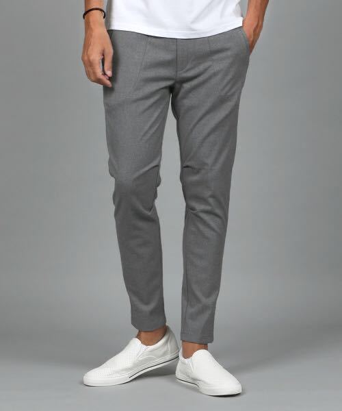 【目立った傷や汚れなし】The DUFFER of ST.GEORGE invidia Ⅴ EASY PANTS：ウールライク ウエストゴム ...