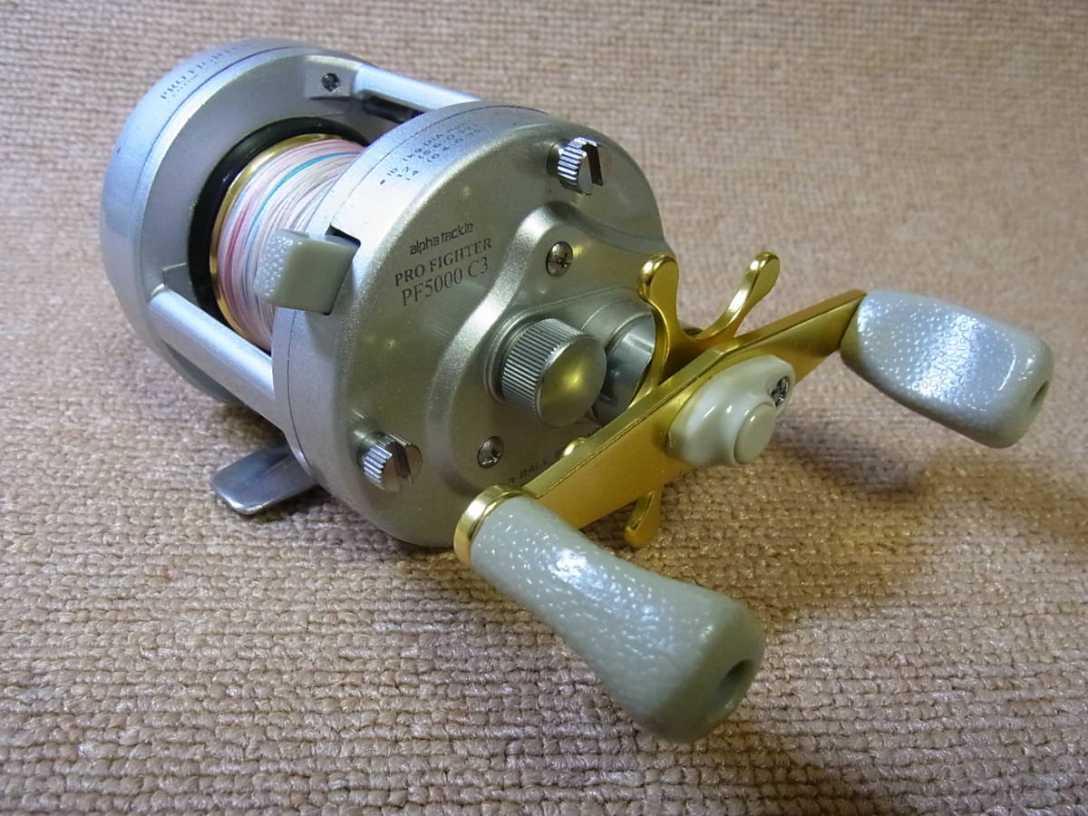 【傷や汚れあり】 Alpha tackle PRO FIGHTER PF5000 C3 ライン有 USED品の落札情報詳細 - ヤフオク落札 ...