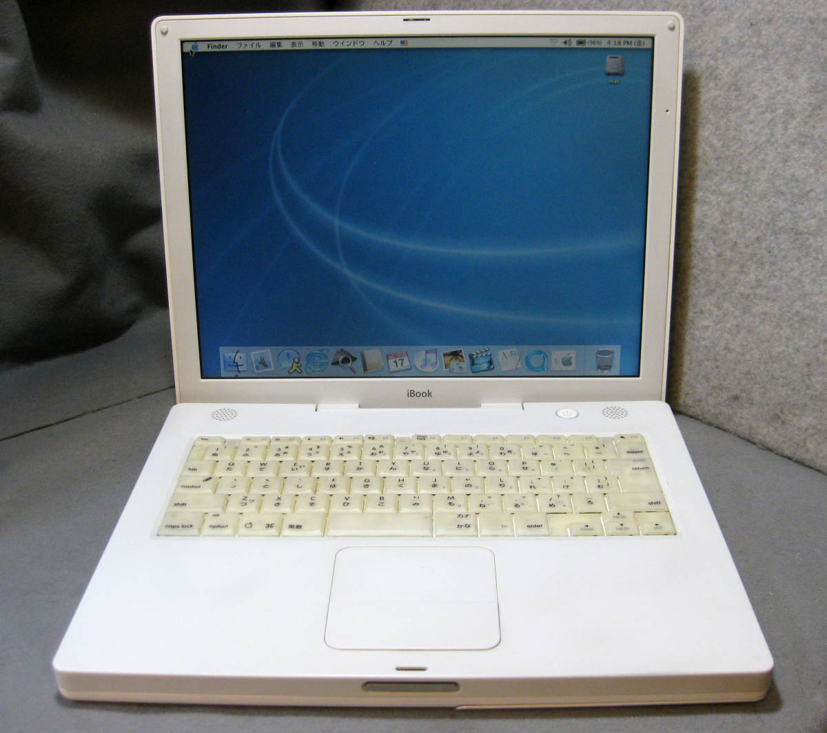 【やや傷や汚れあり】m701 レア ibook G3 14インチ M8413 600MHz os10.1 os9.2.1 単独起動 リストアの ...