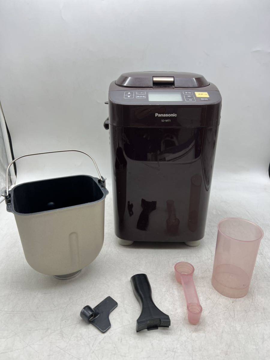 【傷や汚れあり】【1円スタート】Panasonic SD-MT1-T ホームベーカリー 1斤タイプ ブラウン 餅つき パン もち パナソニック DM1226Nの落札情報詳細 - ヤフオク落札 ...