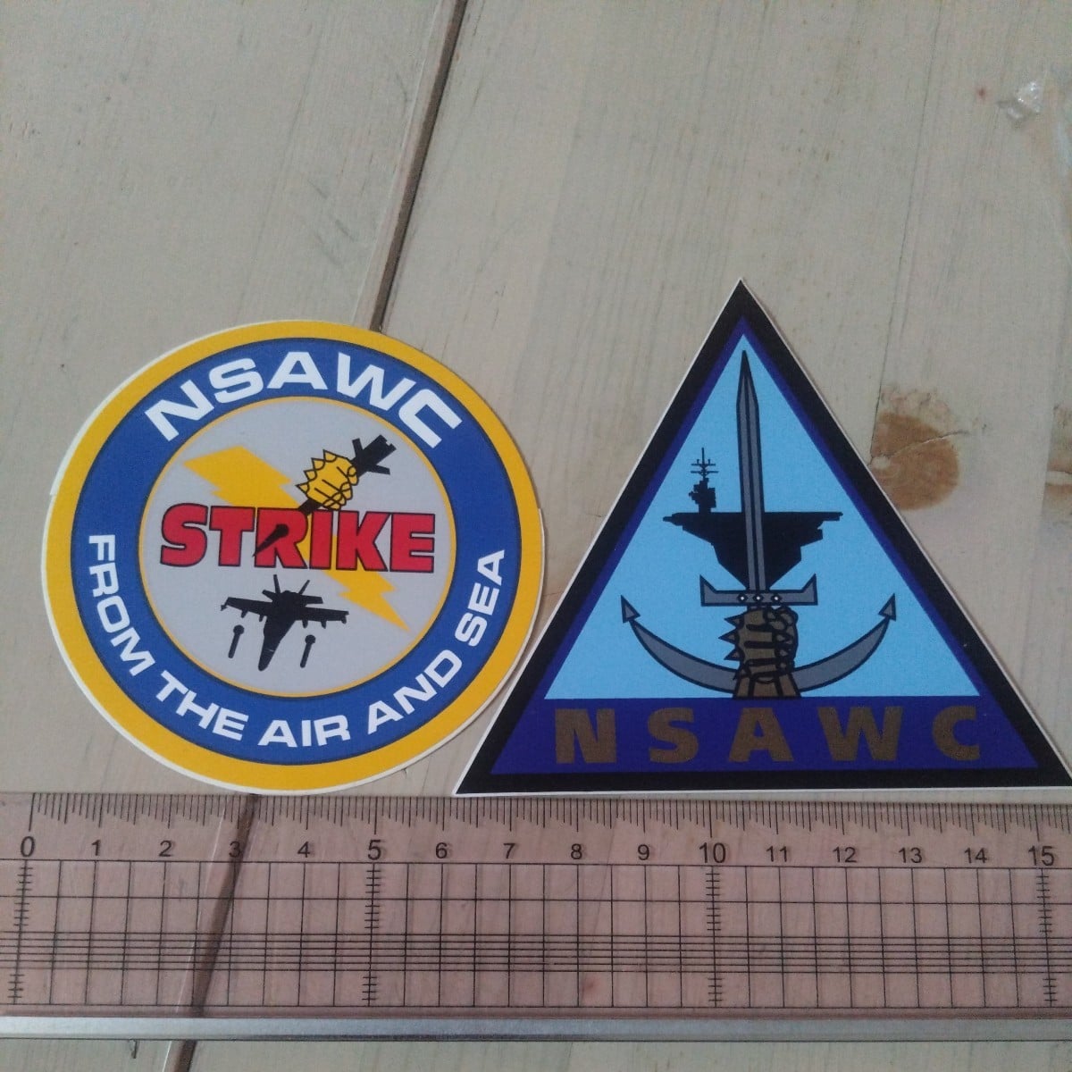 【未使用】米軍 米海軍 USNAVY アメリカ海軍 トップガン ウエポンズスクール NSAWC ステッカー F/A-18 スーパーホーネット ...