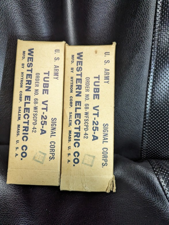 【目立った傷や汚れなし】WESTERN ELECTRIC VT-25-A（WE VT 25A 10 SPECIAL）2本 U.S．ARMYの落札情報詳細 - Yahoo!オークション落札価格 ...