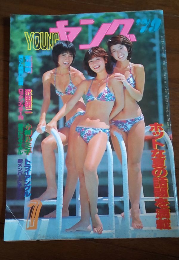 【傷や汚れあり】ヤング 天地真理 沢田研二 太田裕美 石川ひとみ フィーバー トライアングル 小柳ルミ子 渡辺プロ 会報 昭和アイドル 水着 yax9の落札情報詳細 - Yahoo ...