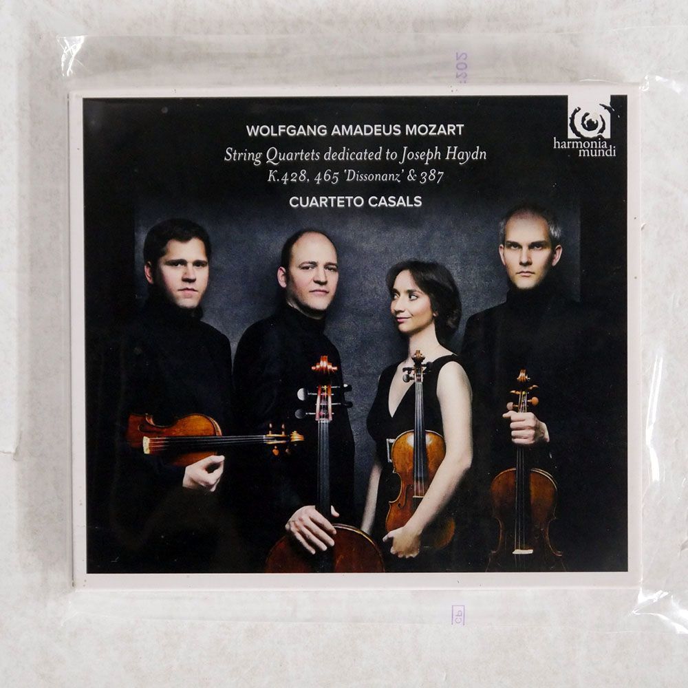 【傷や汚れあり】CUARTETO CASALS/MOZART:SRTING QUARTETS DEDICATED TO JOSEPH HAYDEN/HARMONIA MUNDI HMC ...