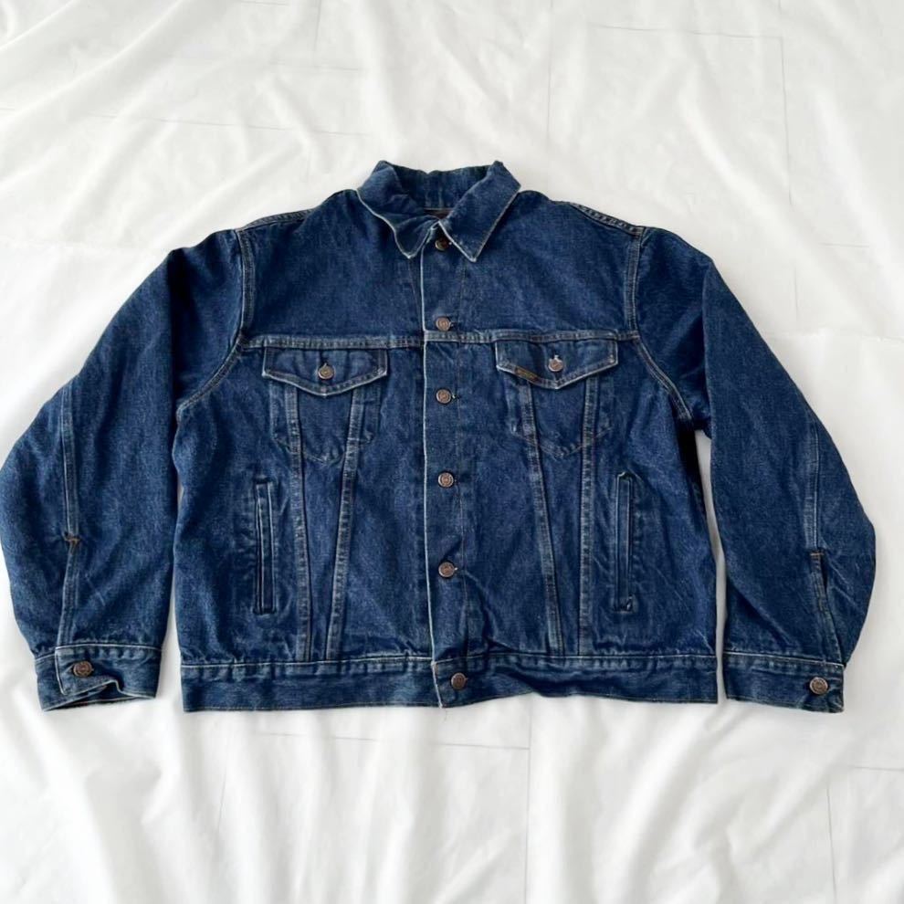 【やや傷や汚れあり】46 ビッグサイズ 70s 80s ROEBUCKS デニムジャケット 4th タイプ ライナー（ ビンテージ オリジナル ローバックス SEARS 50s 70505 ...