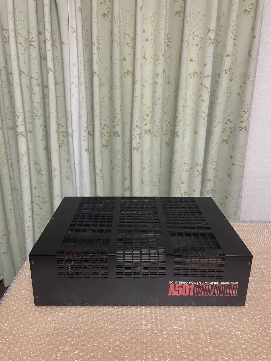 【傷や汚れあり】★84★Lux Kit☆A501☆①☆希少Limitedバージョン☆ステレオ＆モノパワーアンプ☆キット製品☆中古動作品★さらに ...