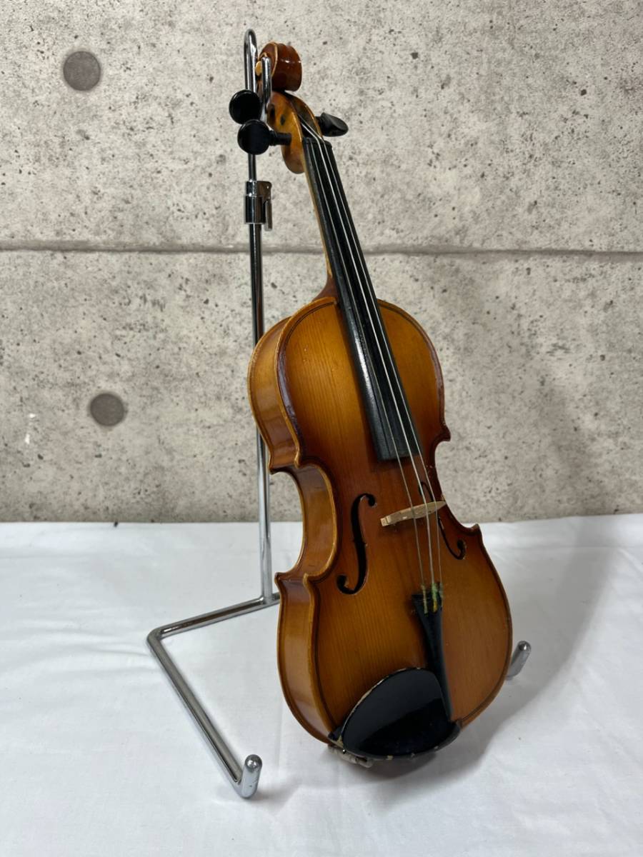 【傷や汚れあり】t 【現状品・年代物】 木曽 鈴木バイオリン No A 1 10 Anno1964 弓 ハードケース付属 Kiso