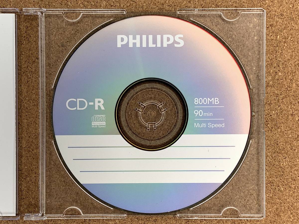 【未使用】☆★ 【入手困難!!】 Philips CD-R 90 Minutes 800MB 40x Speed Recordable ...