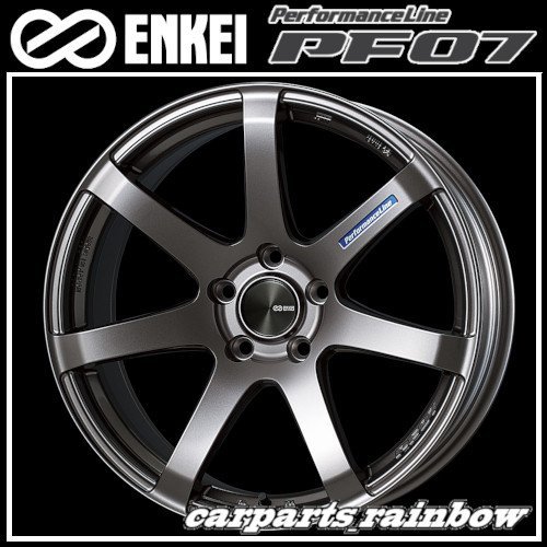 【未使用】★ENKEI/エンケイ PerformanceLine PF07 18×8.5J 5/114.3 +35★Dark Silver/ダークシルバー★新品 2本価格★の落札情報詳細 ...