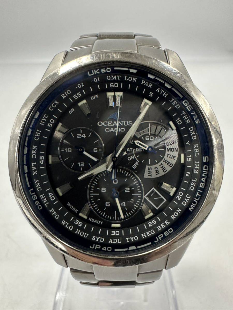 【傷や汚れあり】【2T48】1円スタート CASIO OCEANUS / 0CW-M700 カシオ オシアナス タフソーラー マルチバンド メンズ 腕時計の落札情報詳細 - Yahoo ...