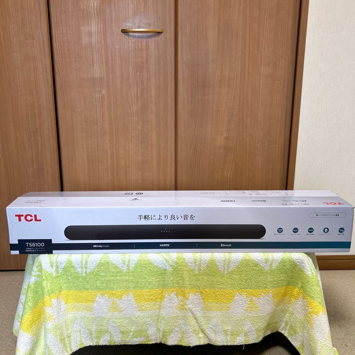 【未使用】新品 TCL TS6100 2.0chホームシアター HDMI搭載サウンドバーの落札情報詳細 - ヤフオク落札価格検索 オークフリー