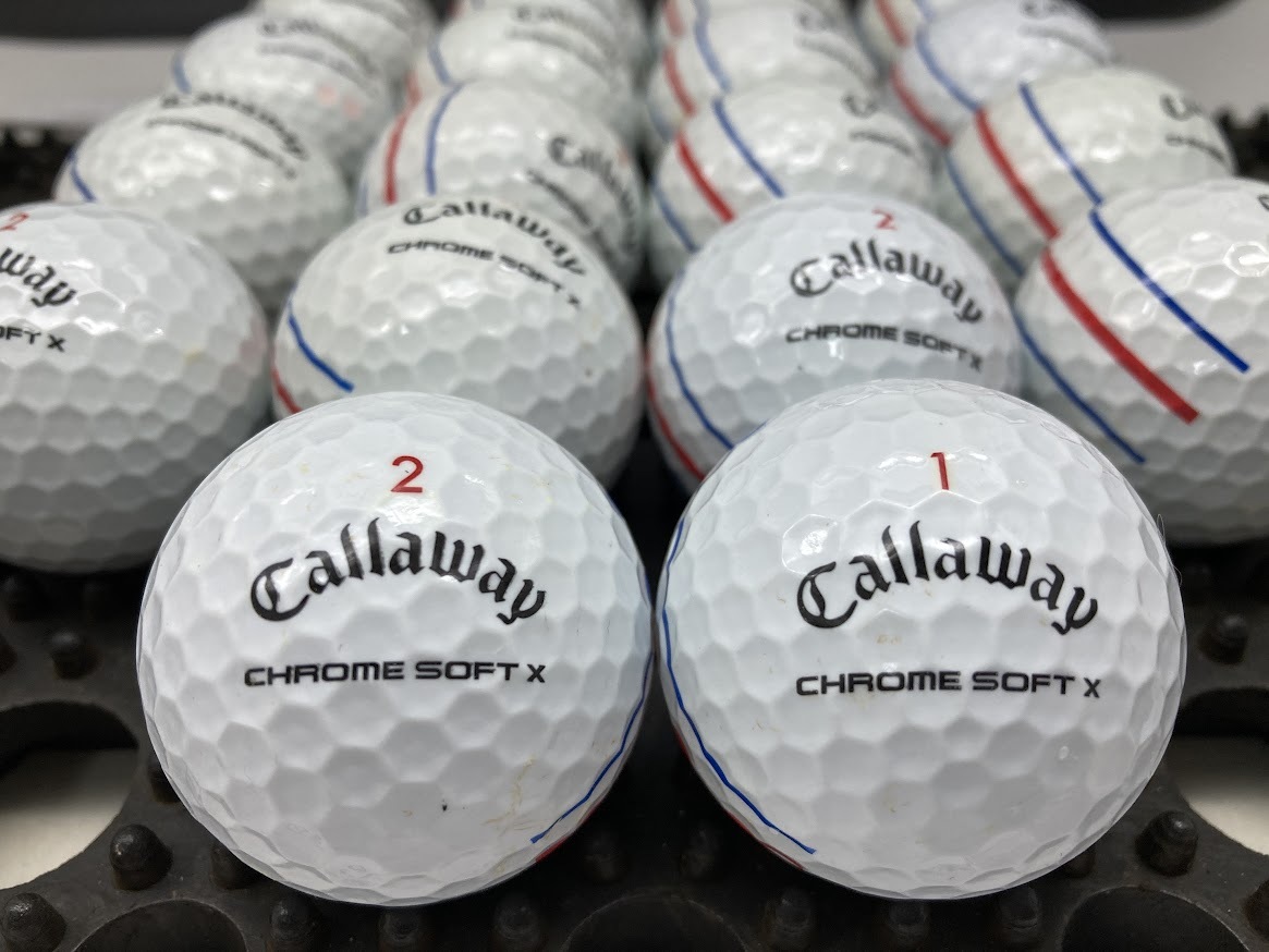 【傷や汚れあり】Q129【人気】 Callaway キャロウェイ CHROME・SOFT X 2019年モデル トリプルトラック ホワイト 18個【B級ランク】【ロストボール】の落札情報詳細 ...