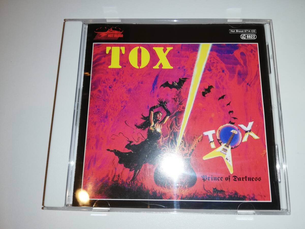 【目立った傷や汚れなし】【ドイツ産メロハー名盤】TOX / TOX & PRINCE OF DARKNESS 試聴サンプルあり KEY入りメロ ...