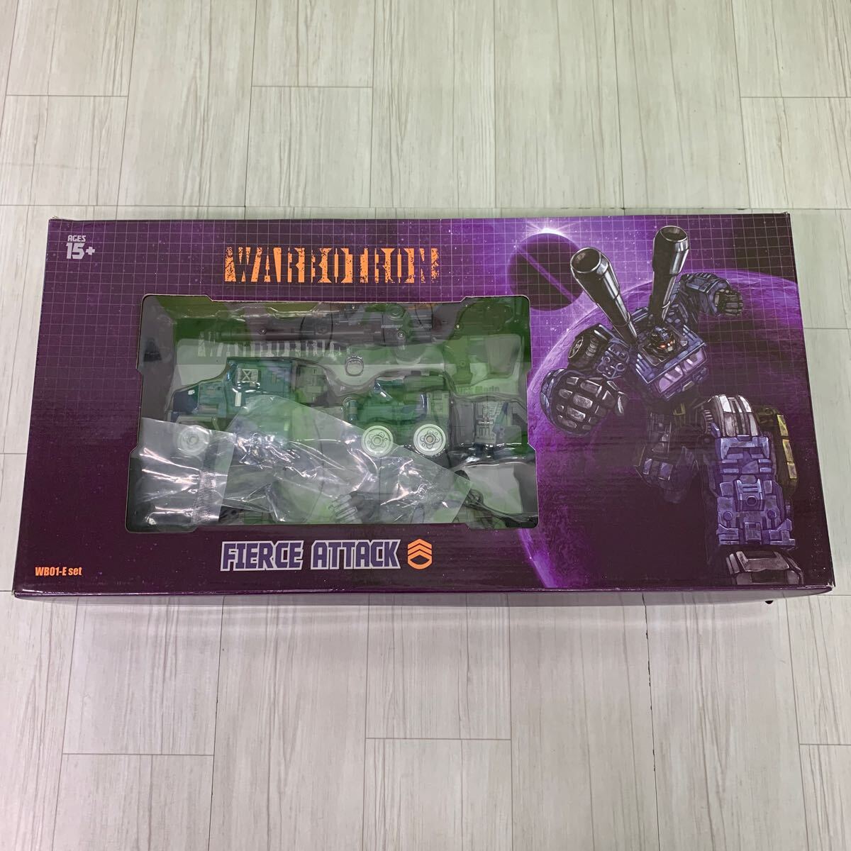 【やや傷や汚れあり】WARBOTRON ウォーボトロン WB01-E set FIERCE ATTACK ロボット アクションフィギュアの落札 ...