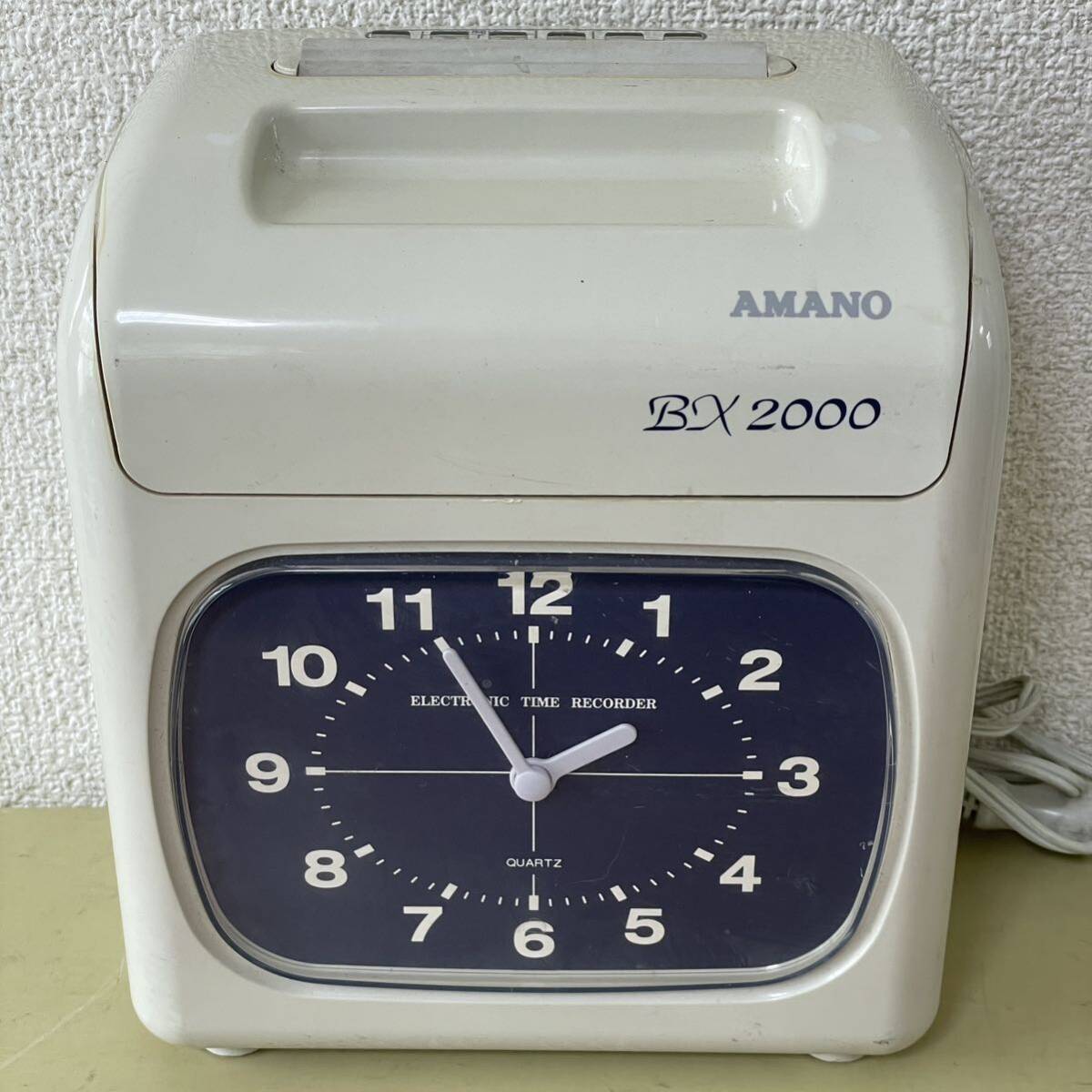 【傷や汚れあり】【1円スタート】AMANO アマノ BX2000 電子 タイムレコーダー 勤怠管理の落札情報詳細 - ヤフオク落札価格検索 ...